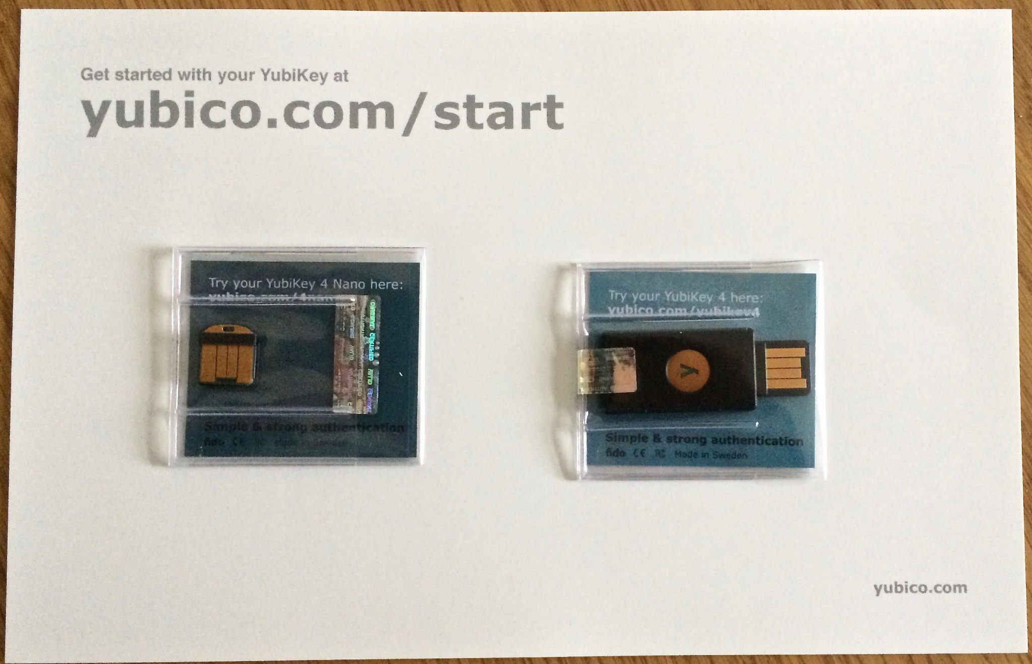 YubiKey 4 Series Review | ErgonomicToolbox.com